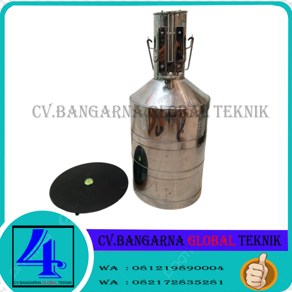 Bejana Ukur SPBU Kapasitas 20 Liter Merk DB Bahan Stainless Steel - CV ...